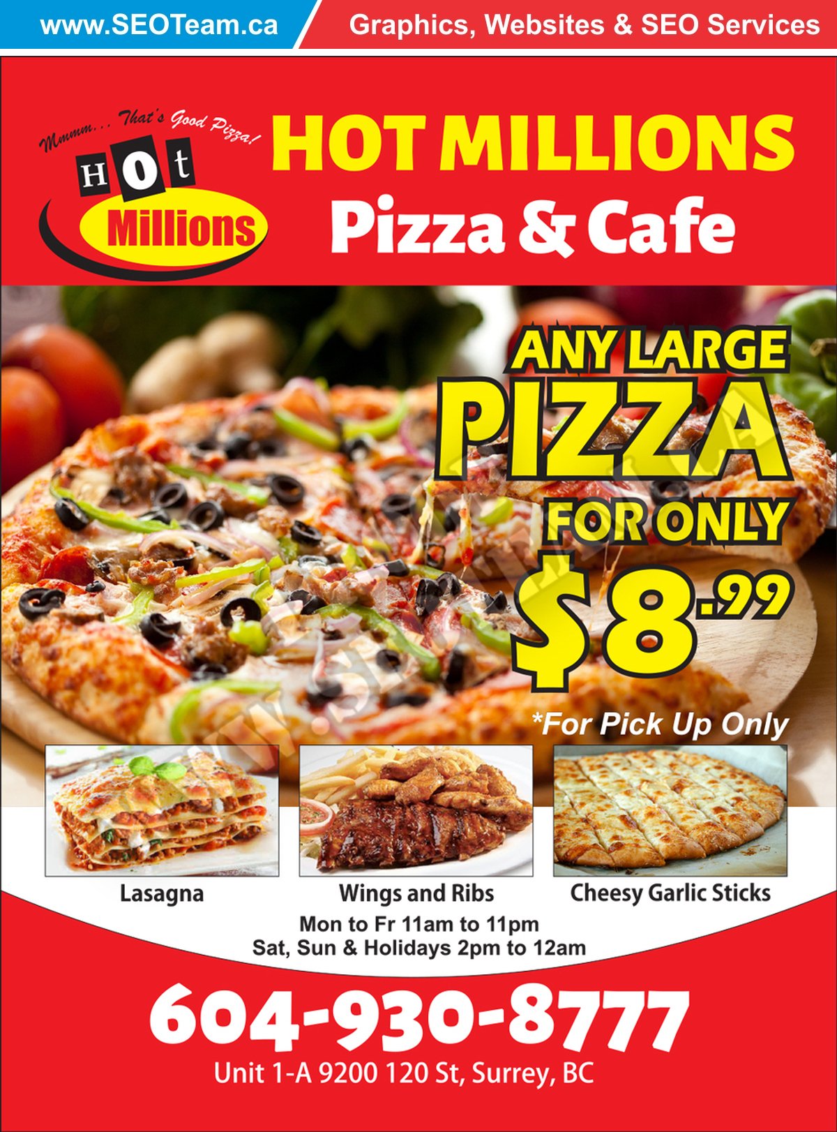 Hot Million Pizza: Heat Up Your Online Presence with SEOTeam.ca's ...