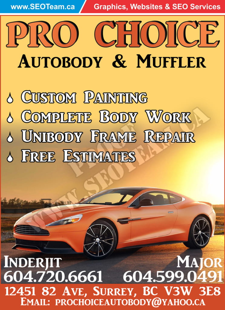 Pro Choice - Design By SEOTeam.ca